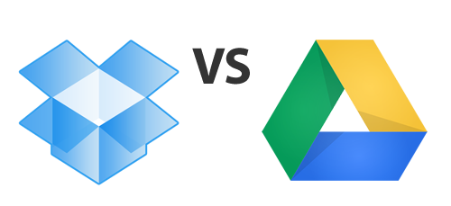 Four Differences Between Google Drive and Dropbox